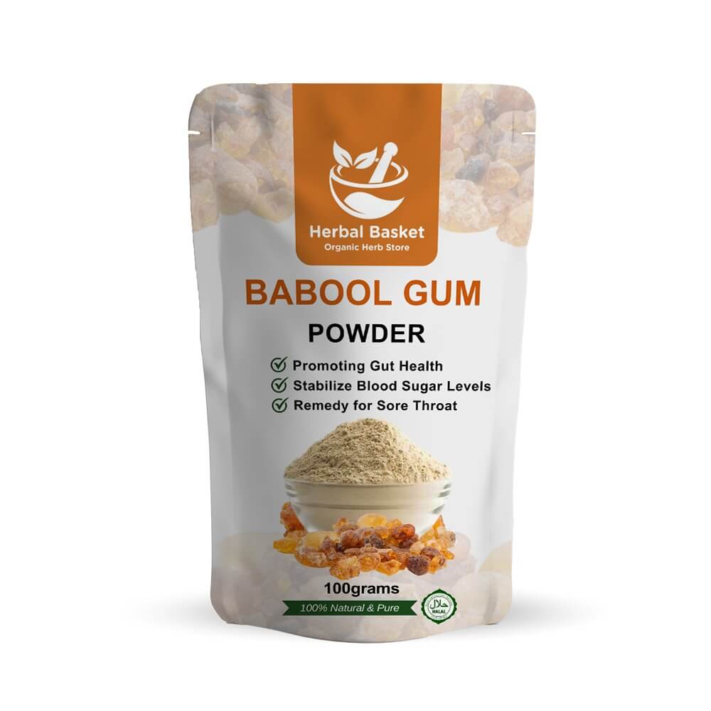 Babool Gum Powder 100grams - Herbal Basket